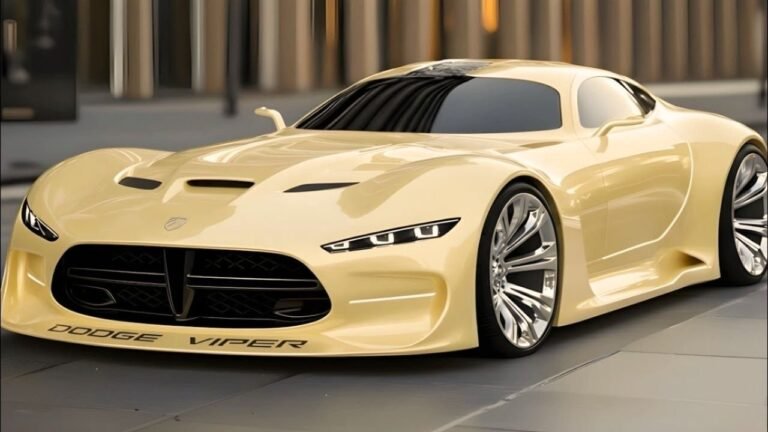 2026 Dodge Viper GTS Concept Unveiled $189,000 American Supercar With ...